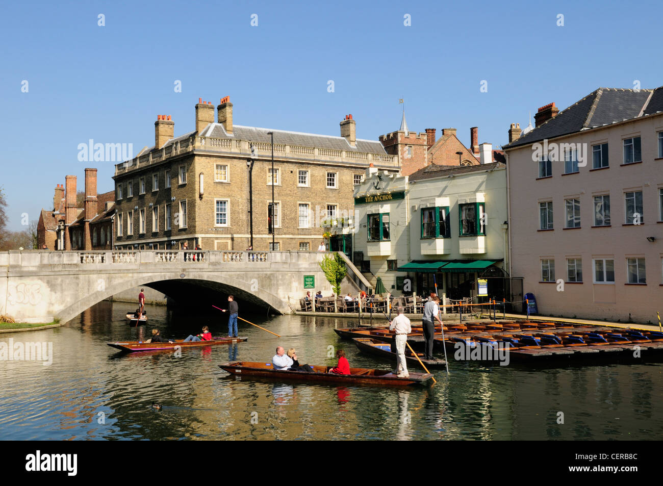 Silver street bridge cambridge hi-res stock photography and images - Alamy