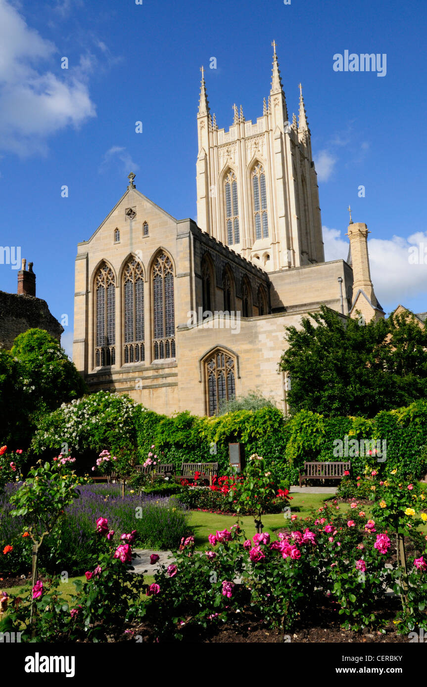 St Edmundsbury Cathedral in Suffolk. Formerly St James Church, it ...