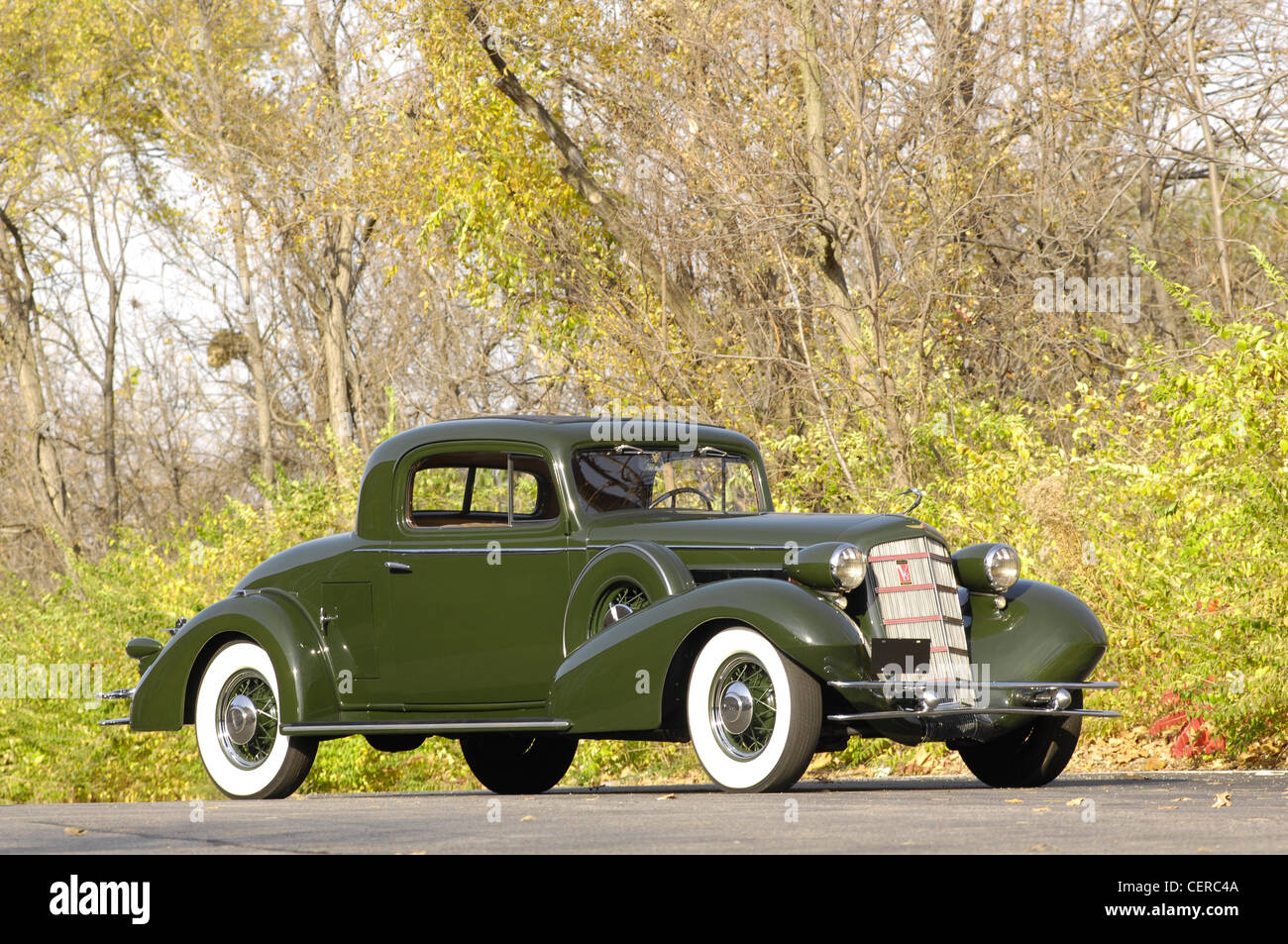1934 Cadillac V8 355d Coupe by Fisher Stock Photo - Alamy