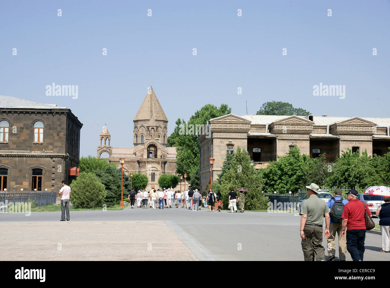 Armenia, Vagharshapat (AKA Echmiadzin) The Echmiadzin Cathedral Stock ...