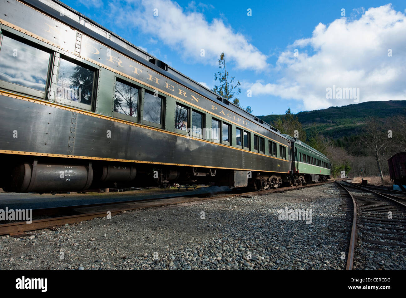 These passenger train coaches date from 1910 to 1925 and were used on ...