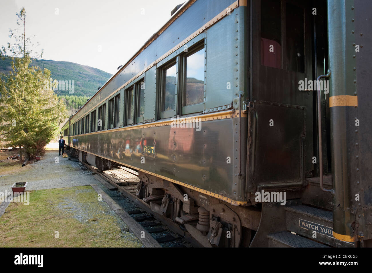 These passenger train coaches date from 1910 to 1925 and were used on ...