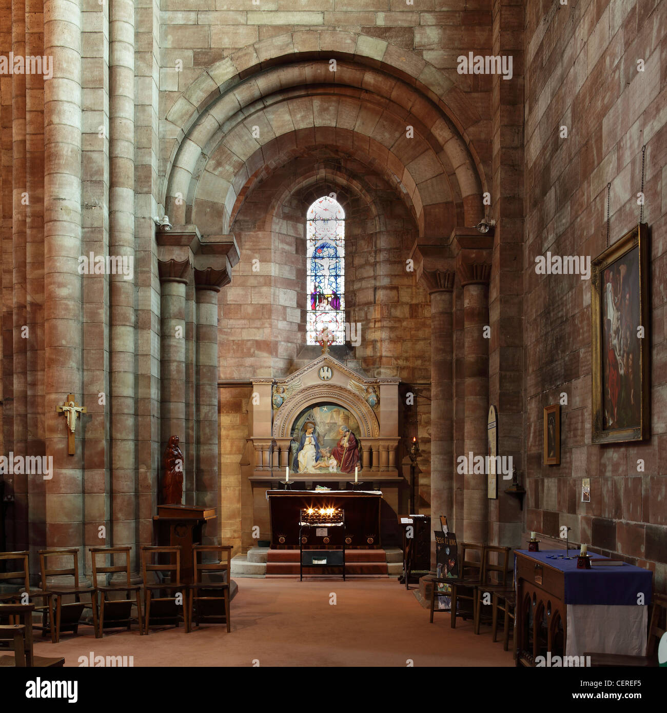 The Abbey Shrewsbury, or the Abbey of St Peter and St Paul. One of (15 ...