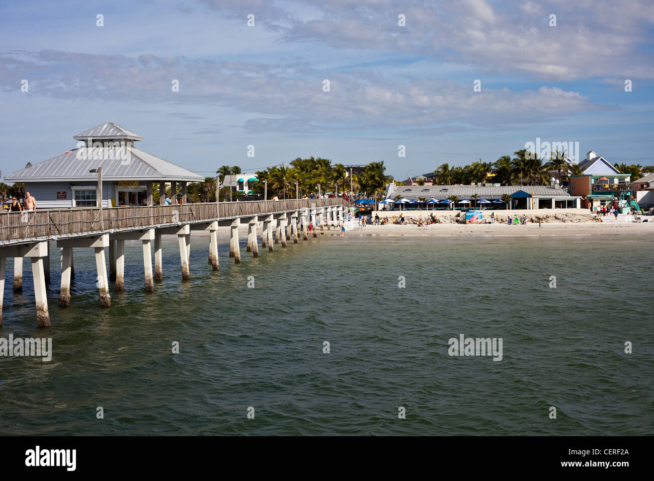 fishing pier at clearwater beach florida USA Stock Photo - Alamy