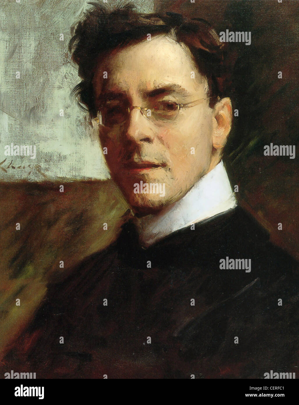 William Merritt Chase ( 1849 – 1916) American Painter Portrait of Louis ...