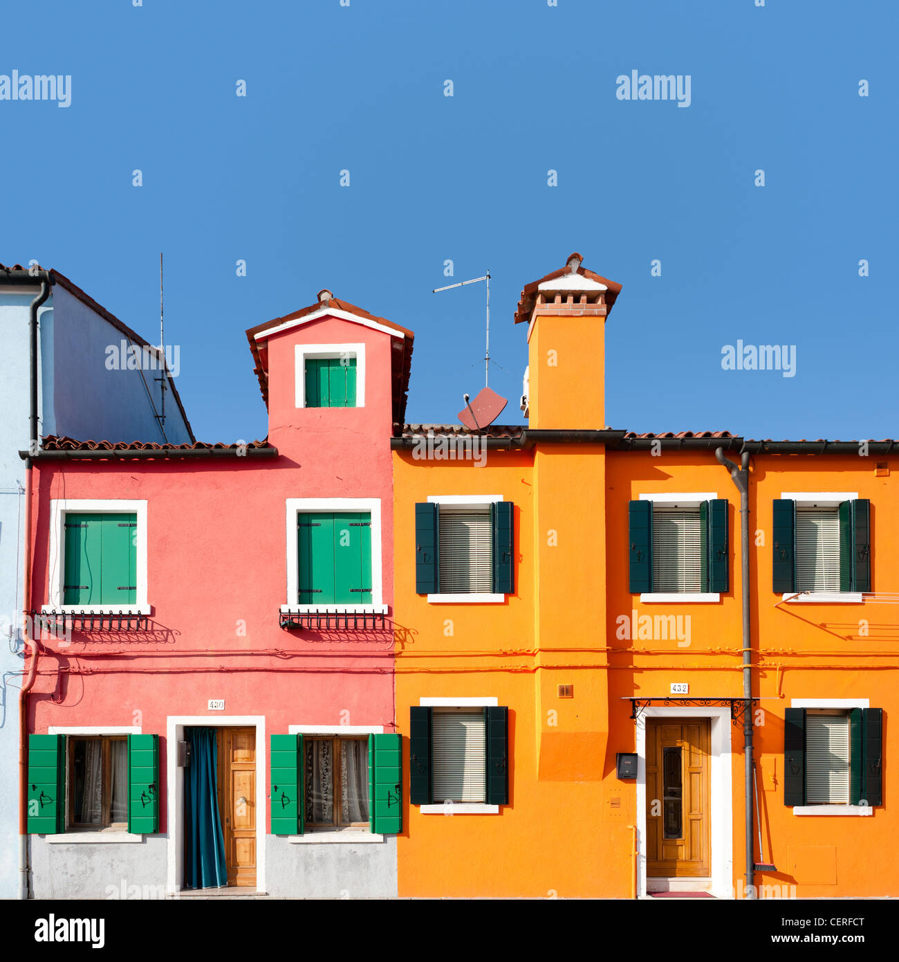 Island Burano, traditional colorful houses Stock Photo - Alamy