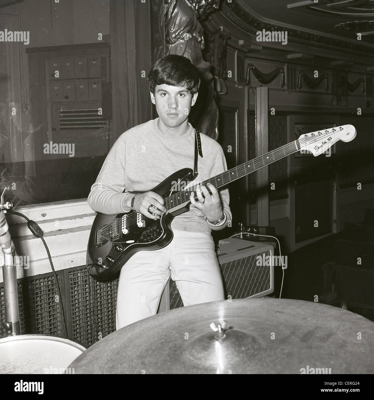 THE HOLLIES UK pop group in 1964 - see Description below. Photo Tony ...