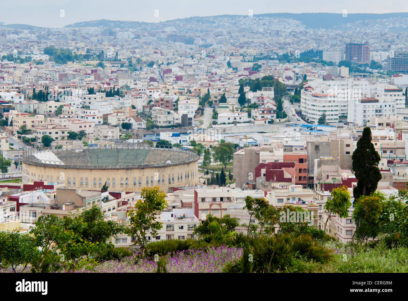 View of Tangier from Charf Hill, Tangier, Morocco, North Africa Stock ...