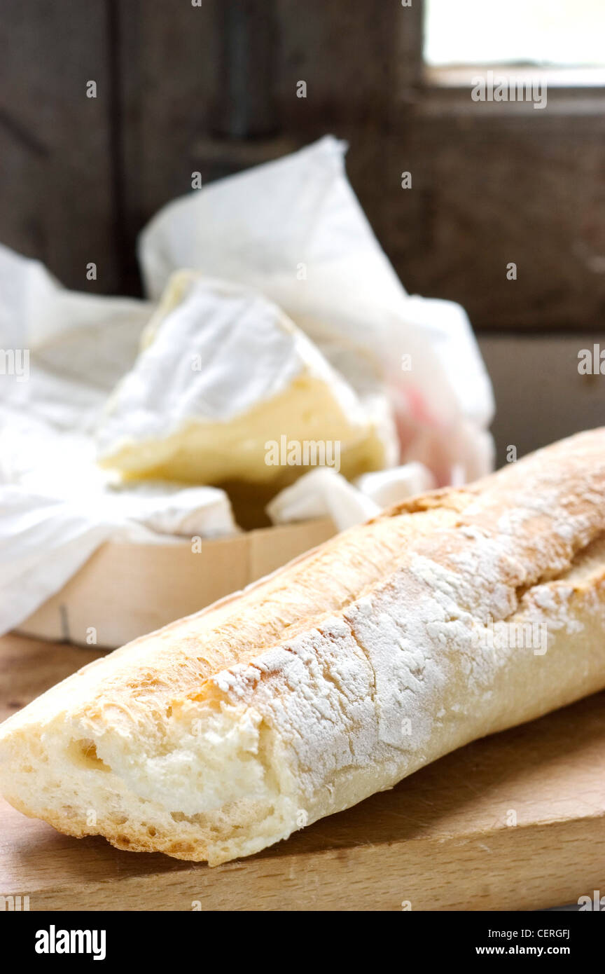 Ciabatta bread loaf with cheese Stock Photo - Alamy