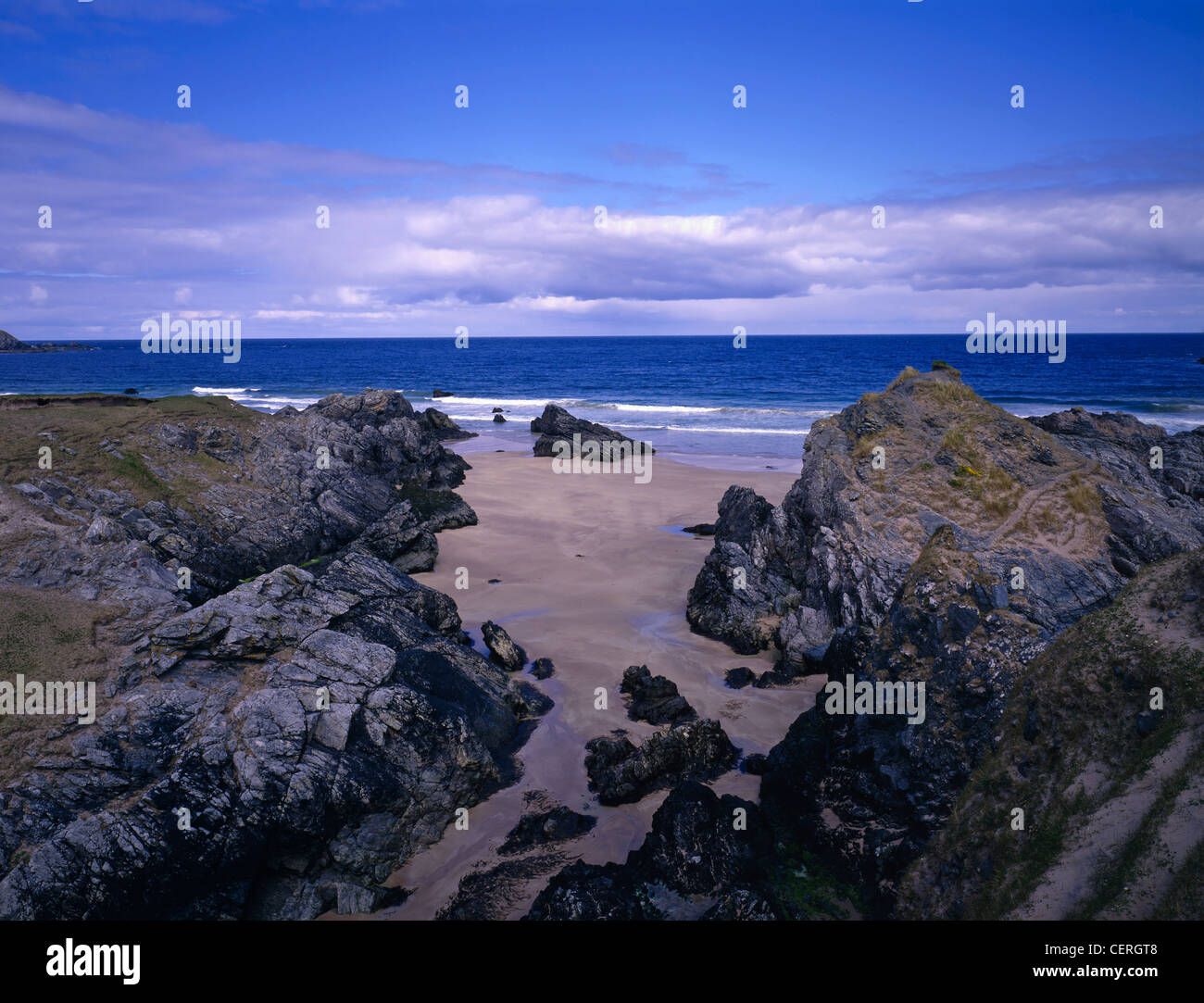 The beach at Sango Bay Stock Photo - Alamy