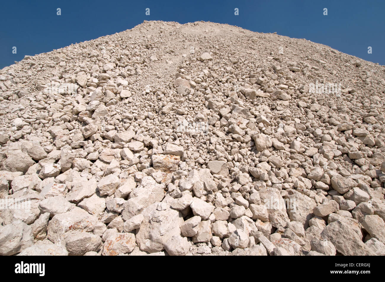 high mound of waste coal production Stock Photo - Alamy