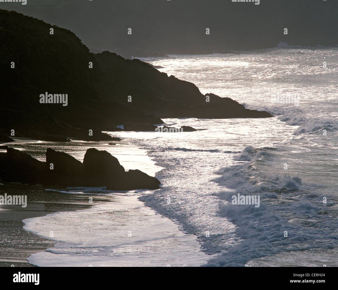 Coumeenole strand on the Dingle peninsula Stock Photo - Alamy