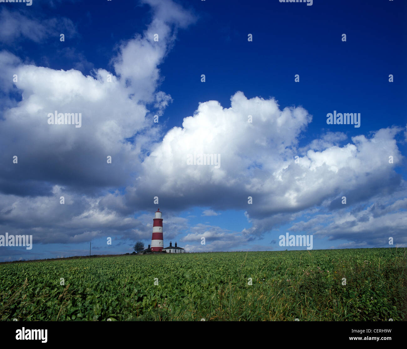 The lighthouse at Happisburgh Stock Photo - Alamy