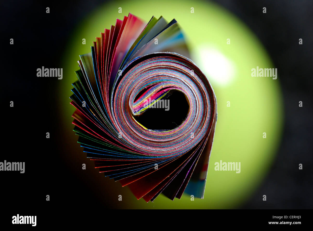 Rolled up magazine hi-res stock photography and images - Alamy