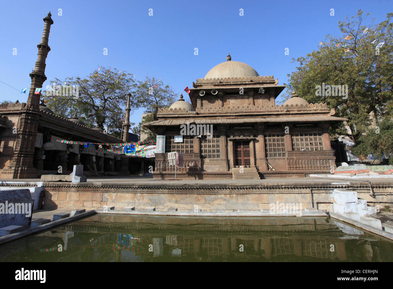 India, Gujarat, Ahmedabad, Rani Sipri's Mosque, Masjid-e-Nagira Stock ...
