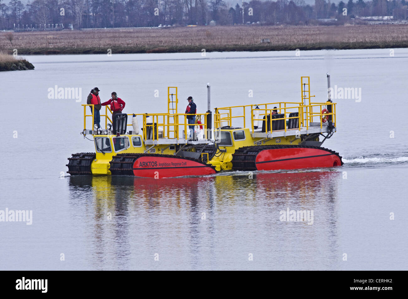 amphibious ARKTOS Craft Stock Photo - Alamy