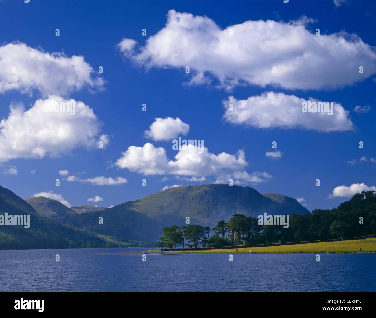 A view of Lake Buttermere Stock Photo - Alamy