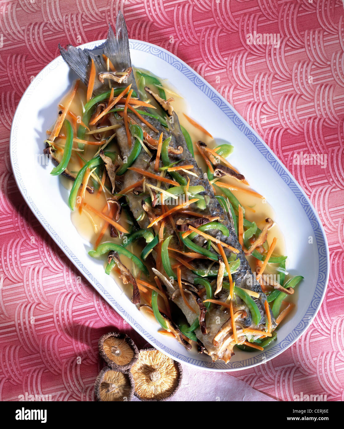 Five Willow Fish Serves Ingredients: whole mullet sea bass, bream ...