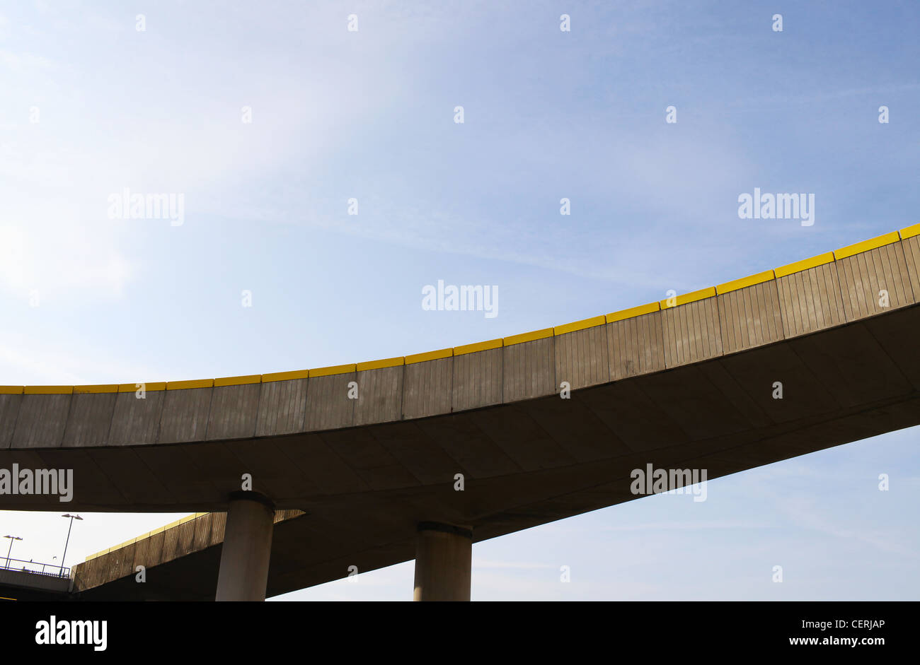 Concrete Flyover Brighton Marina Stock Photo - Alamy