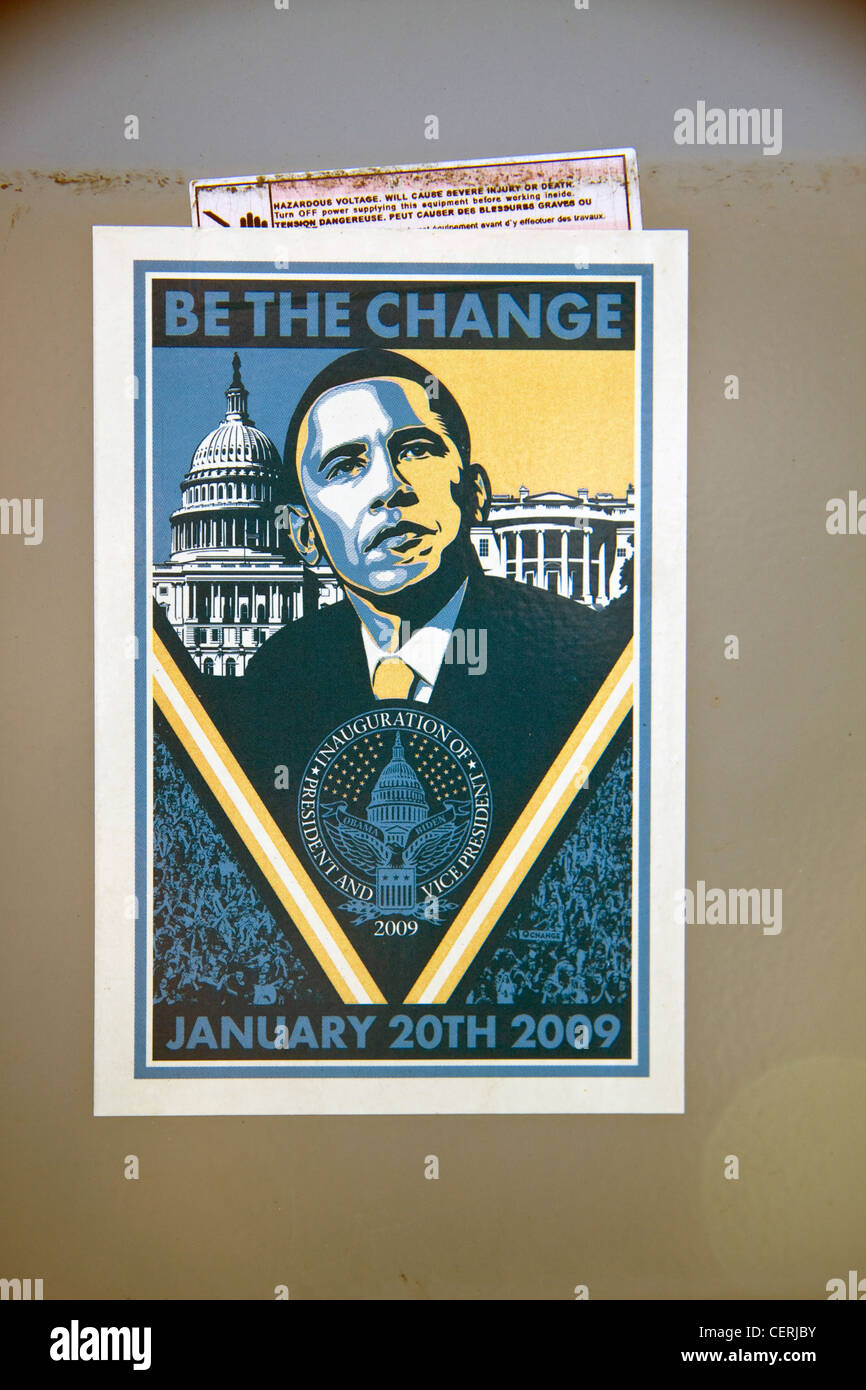 President Barack Hussein Obama"Be the Change" with Shepard Fairey ...