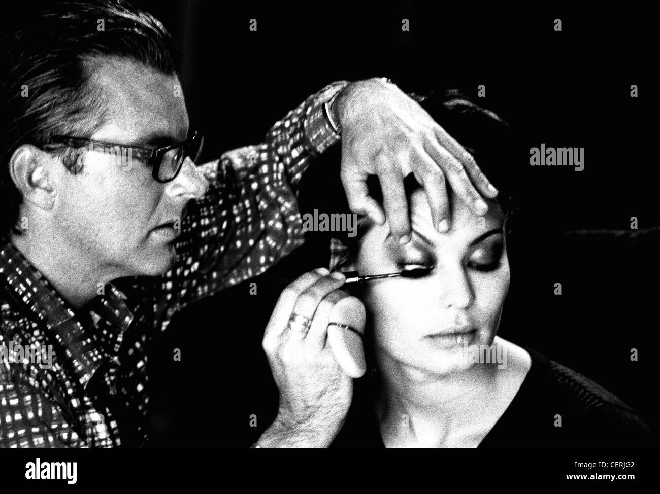 Woman fashion 1990s model Black and White Stock Photos & Images - Alamy