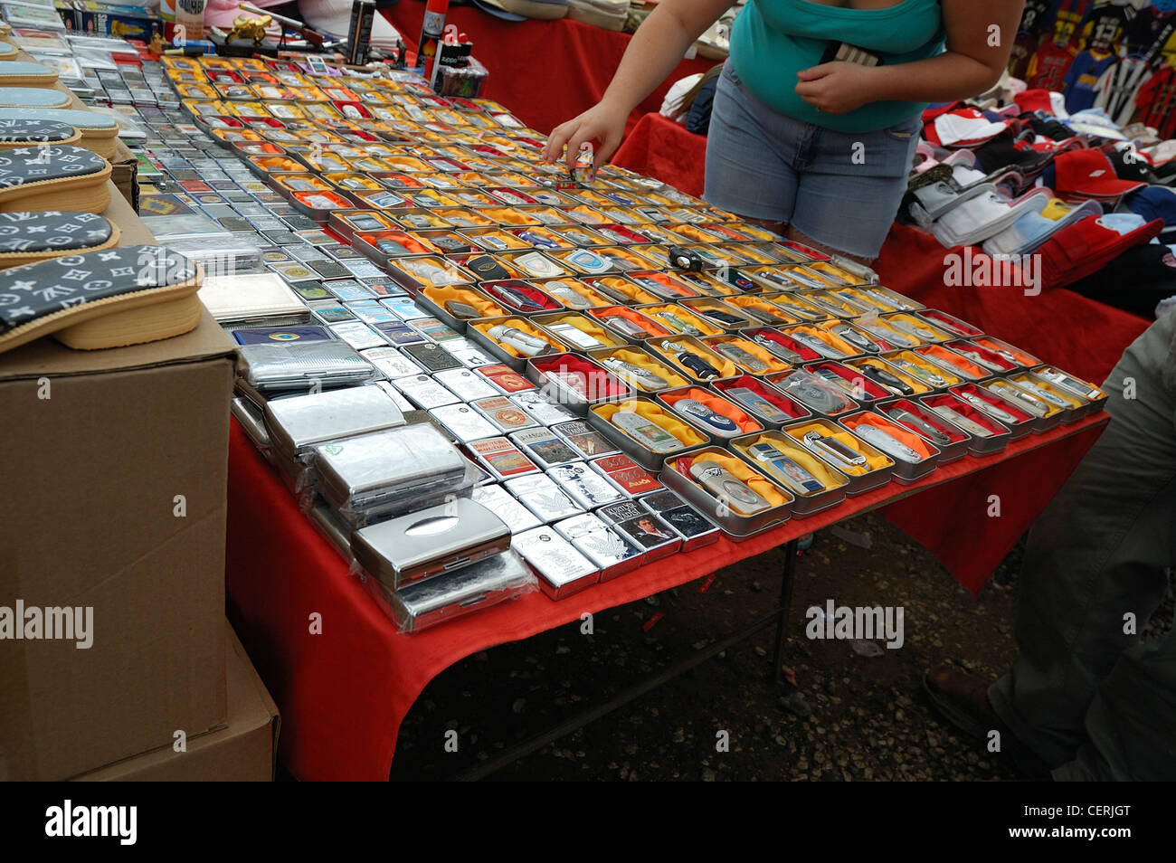 turkish souvenir market stall hisaronu mugla turkey Stock Photo - Alamy