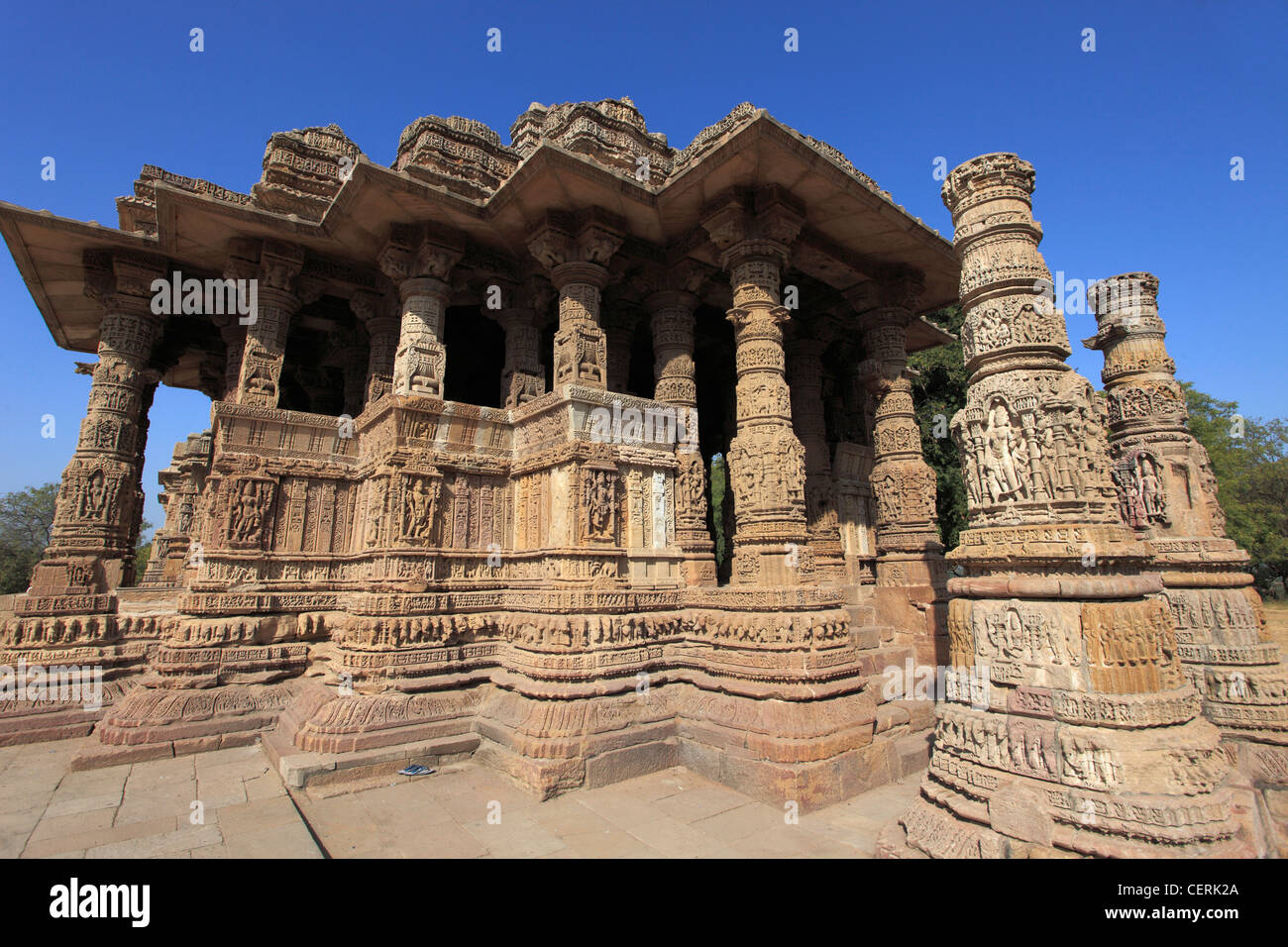 India, Gujarat, Modhera, Sun Temple Stock Photo - Alamy