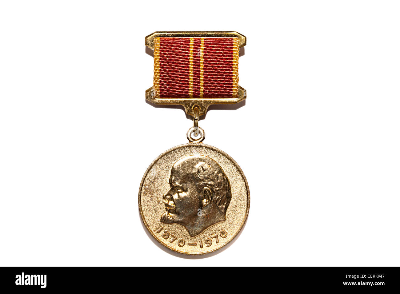 Medal For Selfless Work on a white background Stock Photo - Alamy