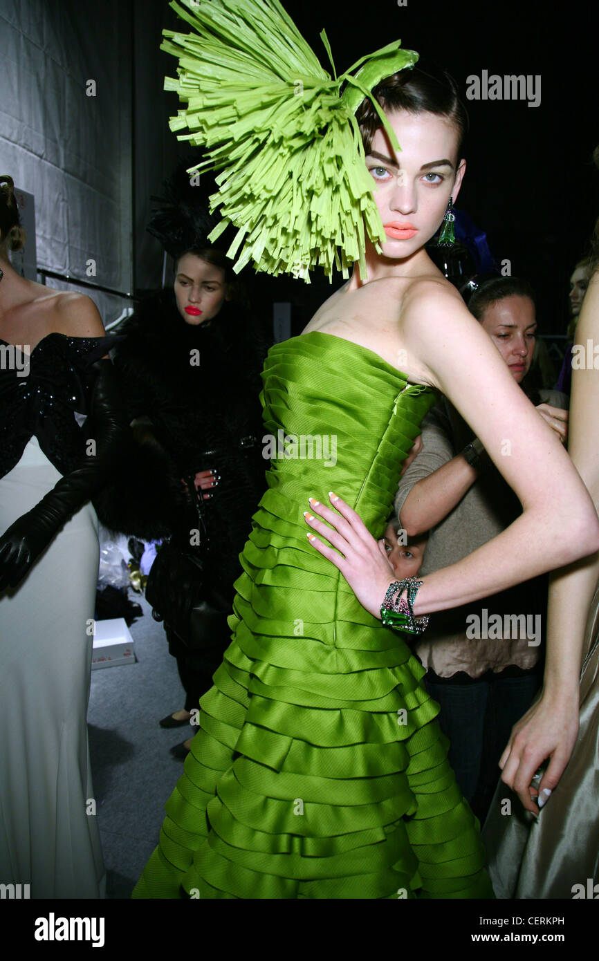 Dior model evening dress hi-res stock photography and images - Alamy