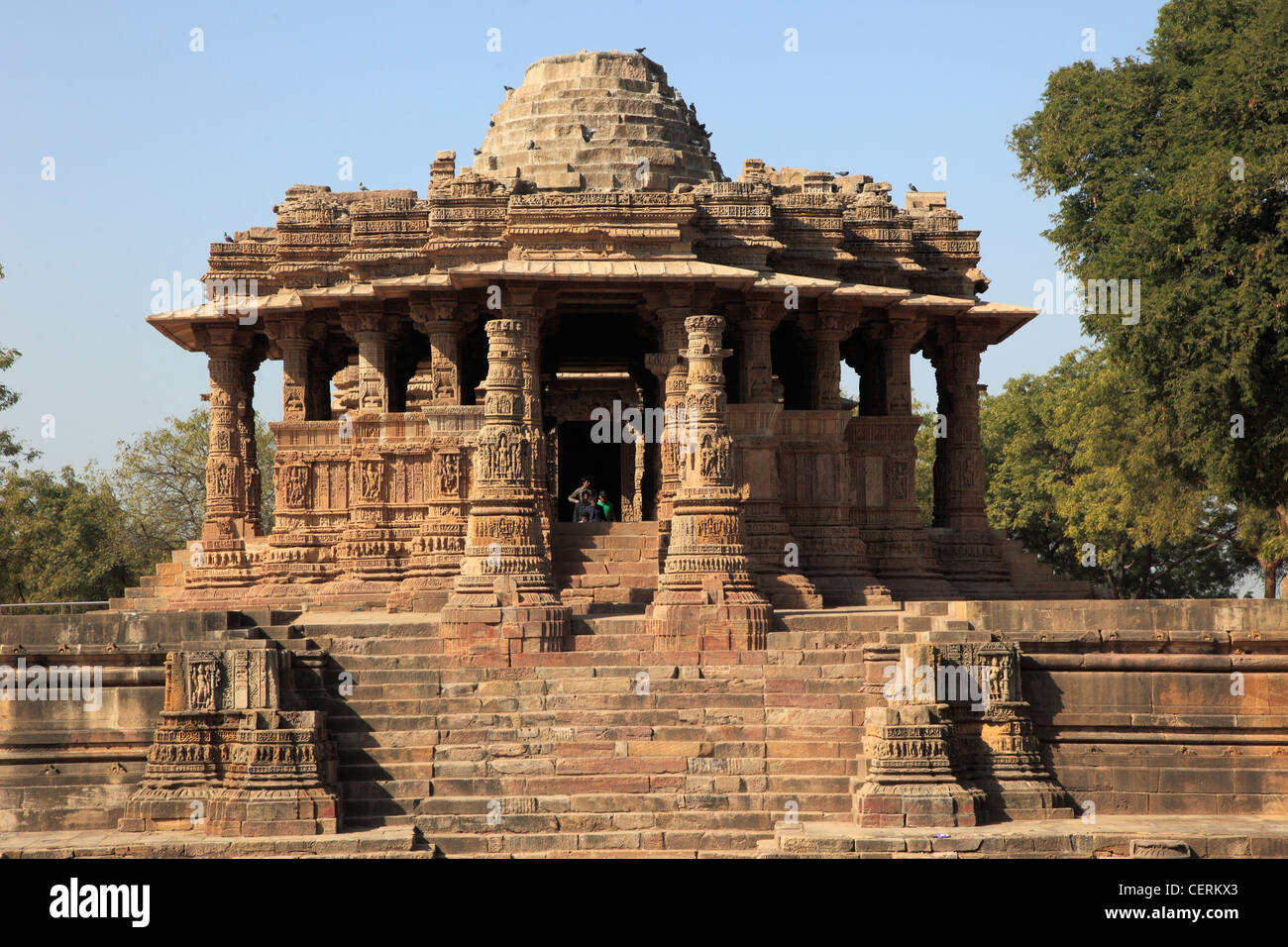 India, Gujarat, Modhera, Sun Temple Stock Photo - Alamy