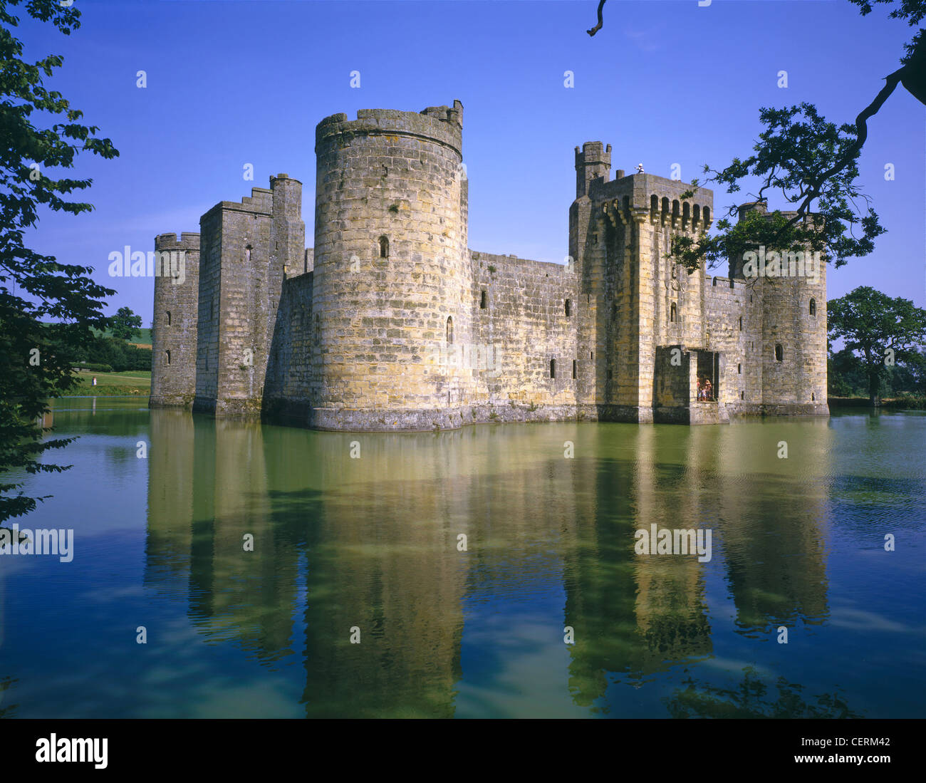 Bodiam castle view hi-res stock photography and images - Alamy