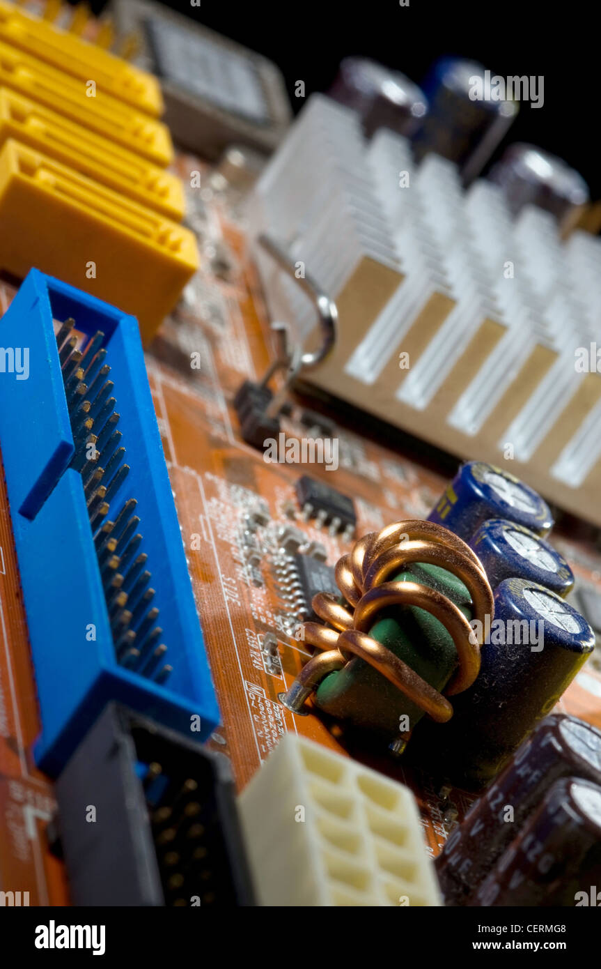 electronic board for the computer Stock Photo - Alamy