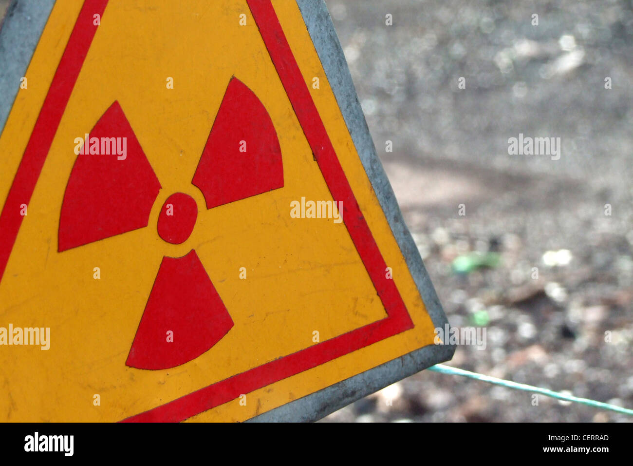 sign warning of the dangers of pollution Stock Photo - Alamy
