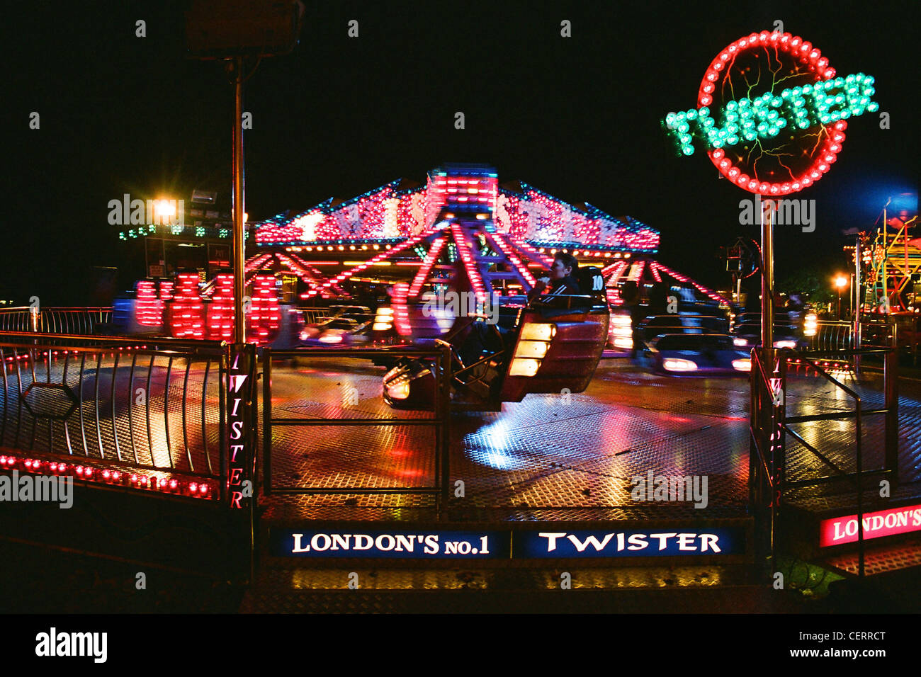 Twister ride hi-res stock photography and images - Alamy
