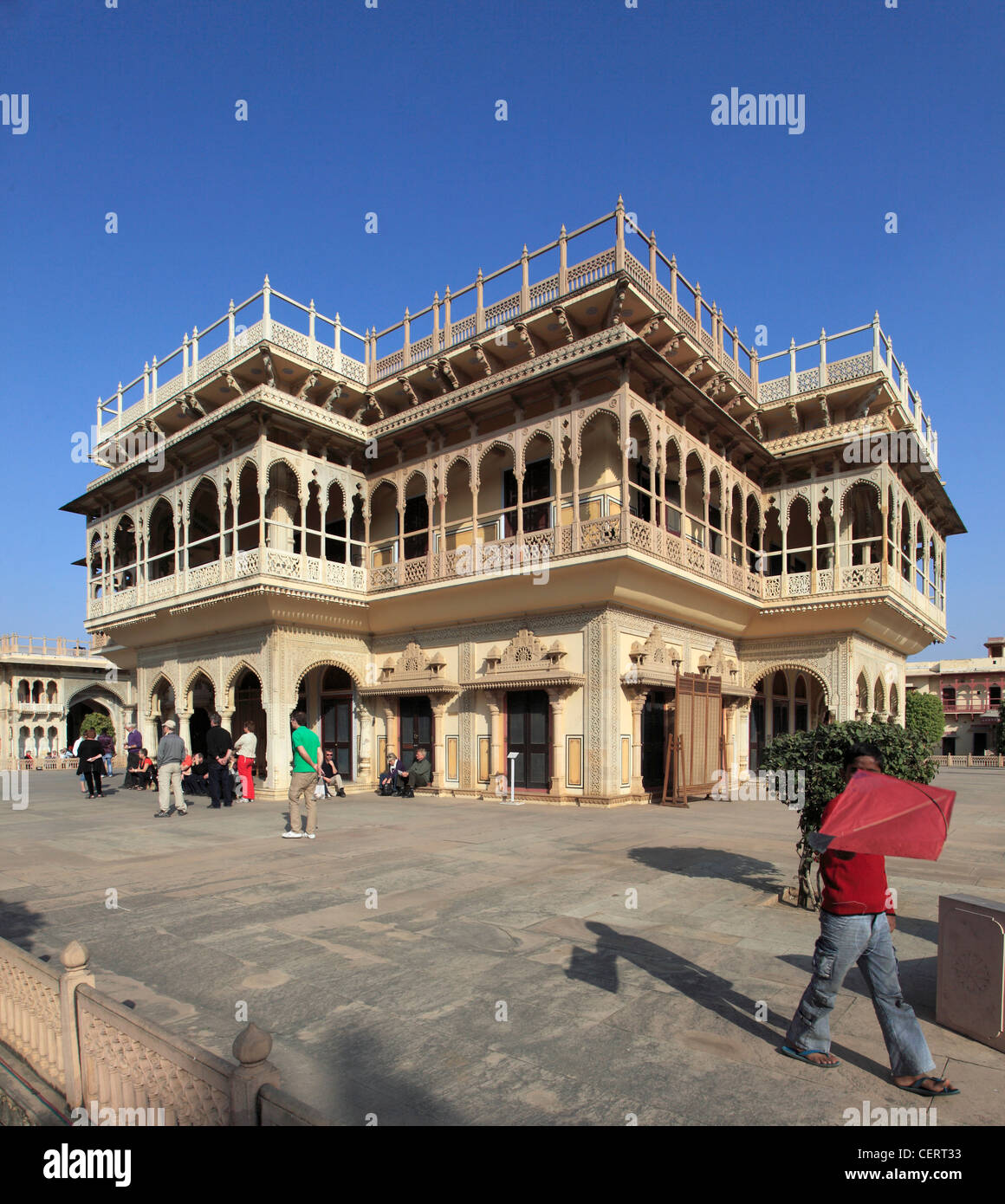 India, Rajasthan, Jaipur, City Palace, Mubarak Mahal Stock Photo - Alamy