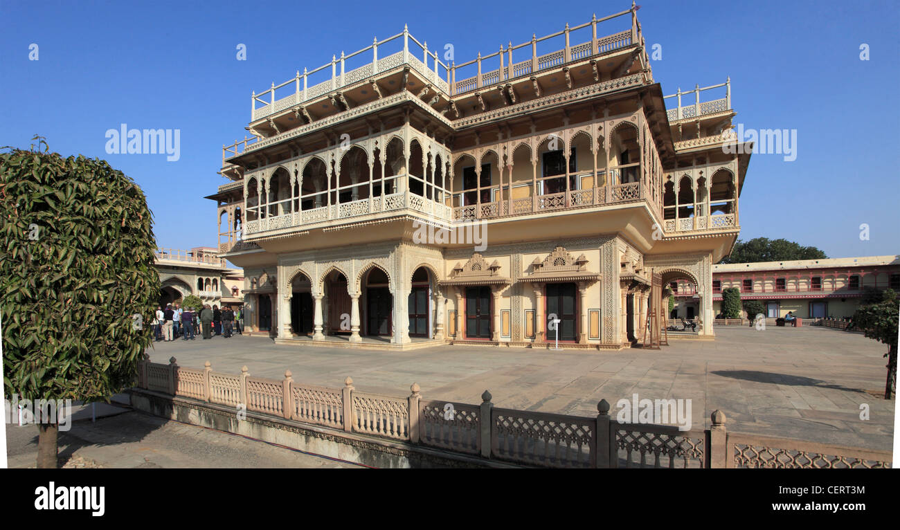 India, Rajasthan, Jaipur, City Palace, Mubarak Mahal Stock Photo - Alamy