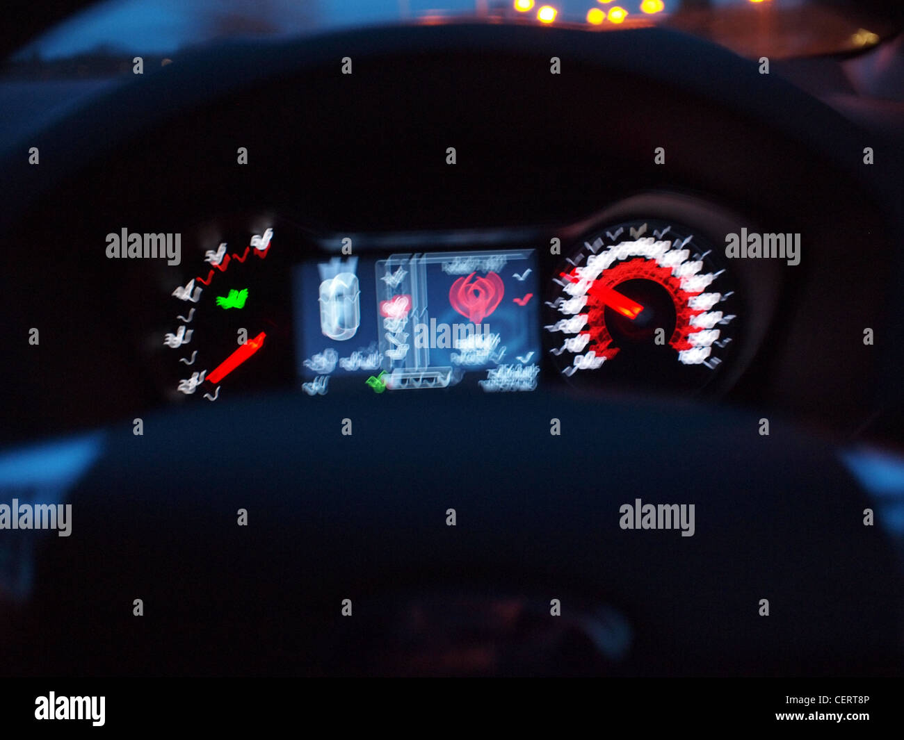 Car dashboard readout hi-res stock photography and images - Alamy
