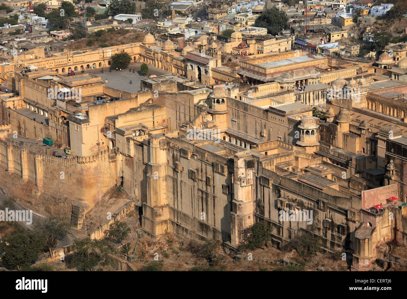Aerial View Amber Fort Jaipur High Resolution Stock Photography and ...