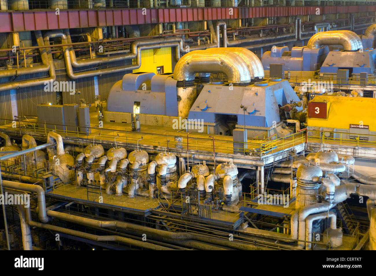 factory with equipment to produce fuel energy Stock Photo - Alamy