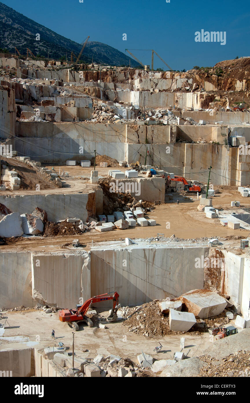 Orosei marble quarry blocks hi-res stock photography and images - Alamy