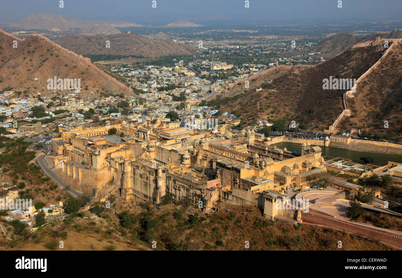 Amber fort aerial hi-res stock photography and images - Alamy