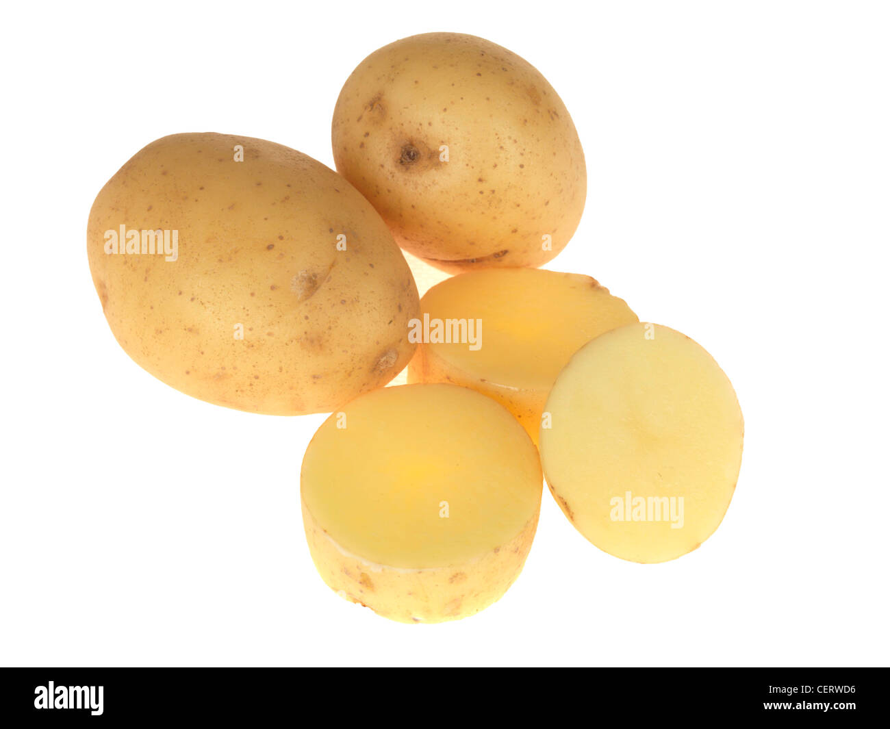 Small New Potatoes Stock Photo - Alamy