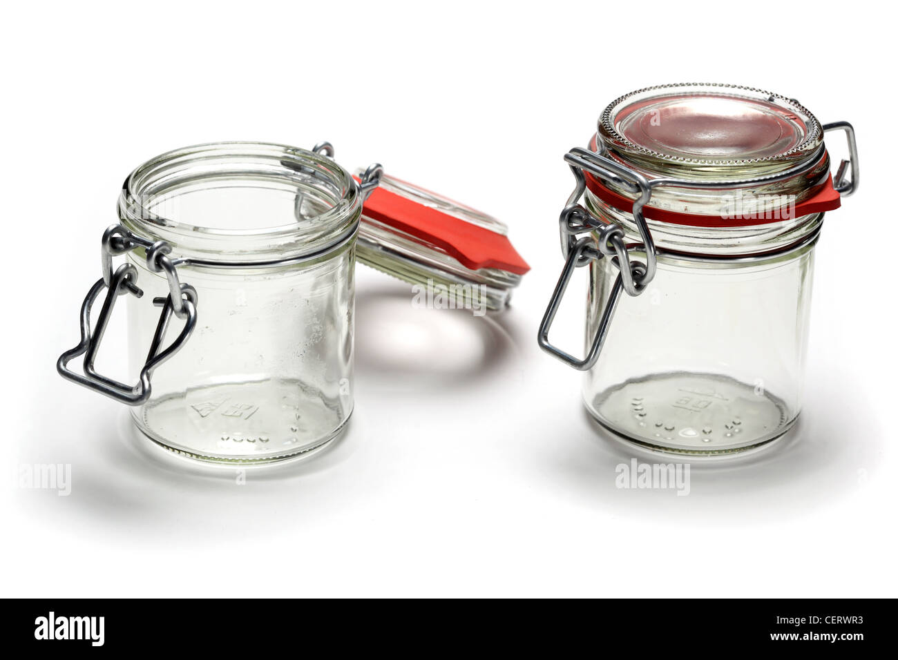 empty glass jar Stock Photo - Alamy