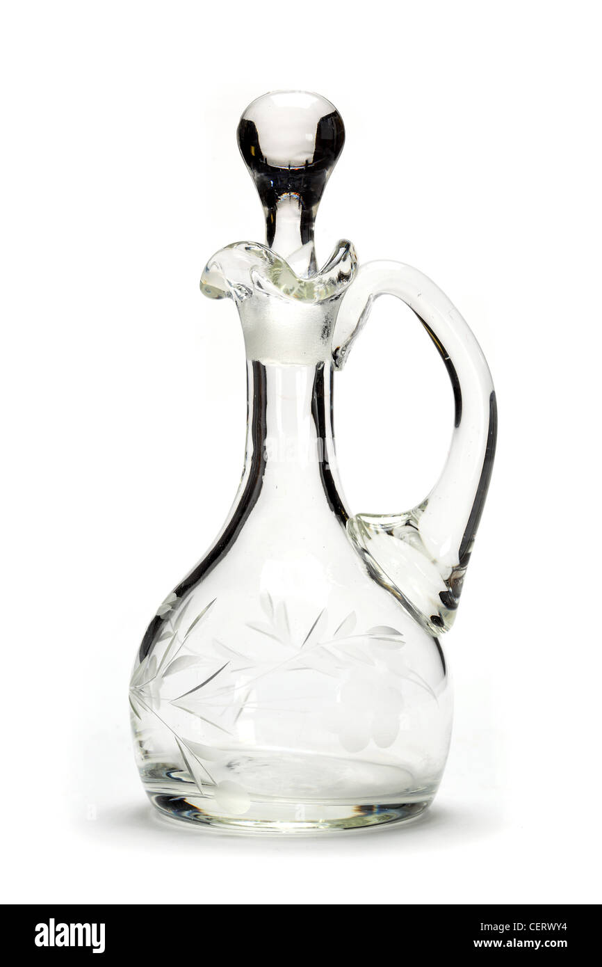 empty pitcher glass bottle Stock Photo - Alamy