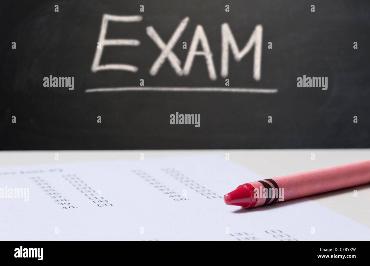 Exam paper hi-res stock photography and images - Alamy