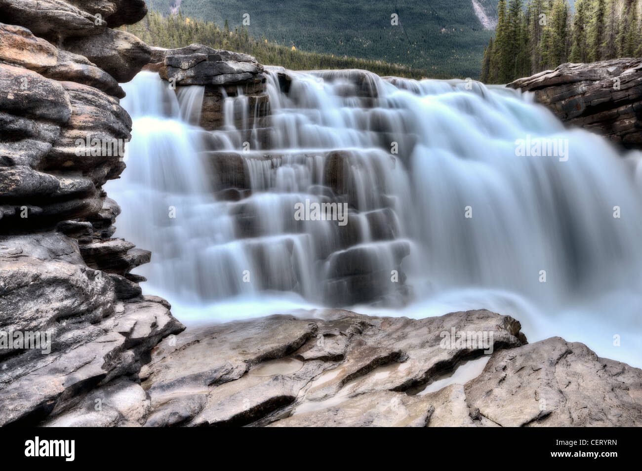 Athabasca waterfall hi-res stock photography and images - Alamy