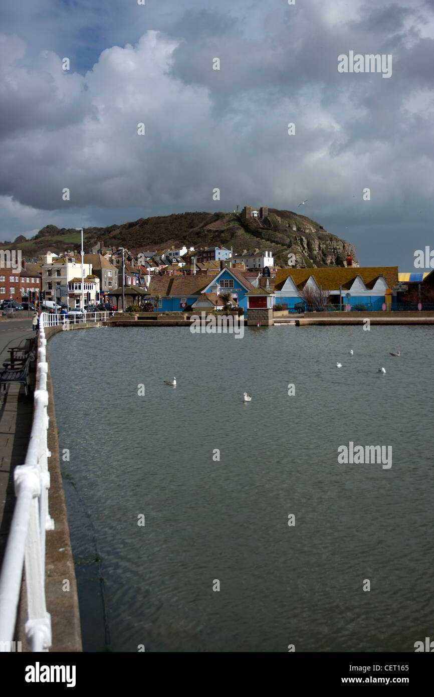 Hastings beach & seafront Stock Photo - Alamy
