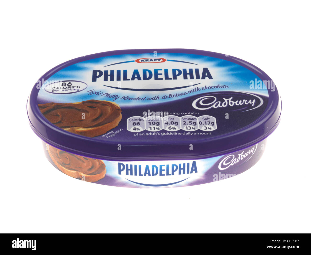 Philadelphia cream cheese hi-res stock photography and images - Alamy