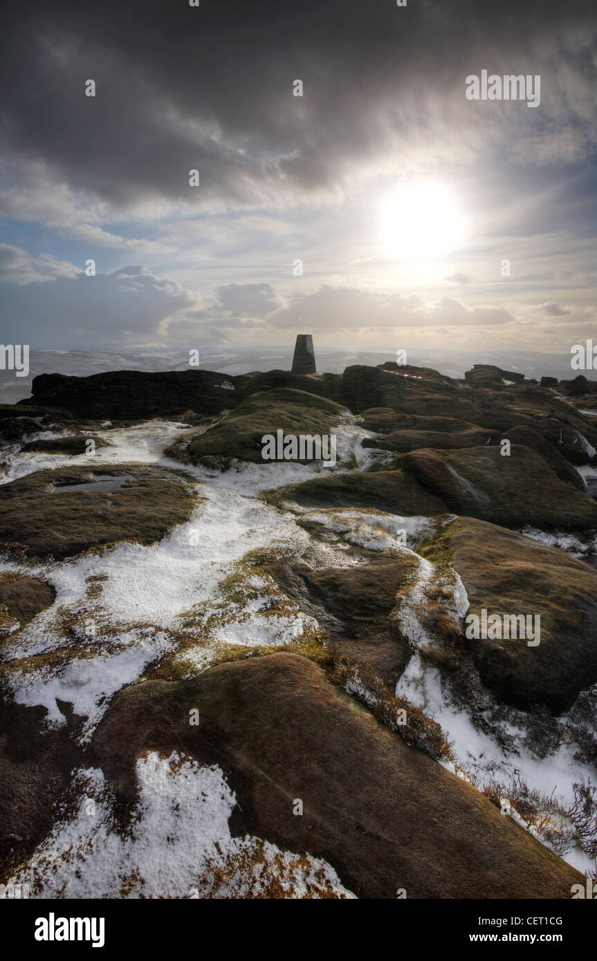 Trig stone hi-res stock photography and images - Alamy