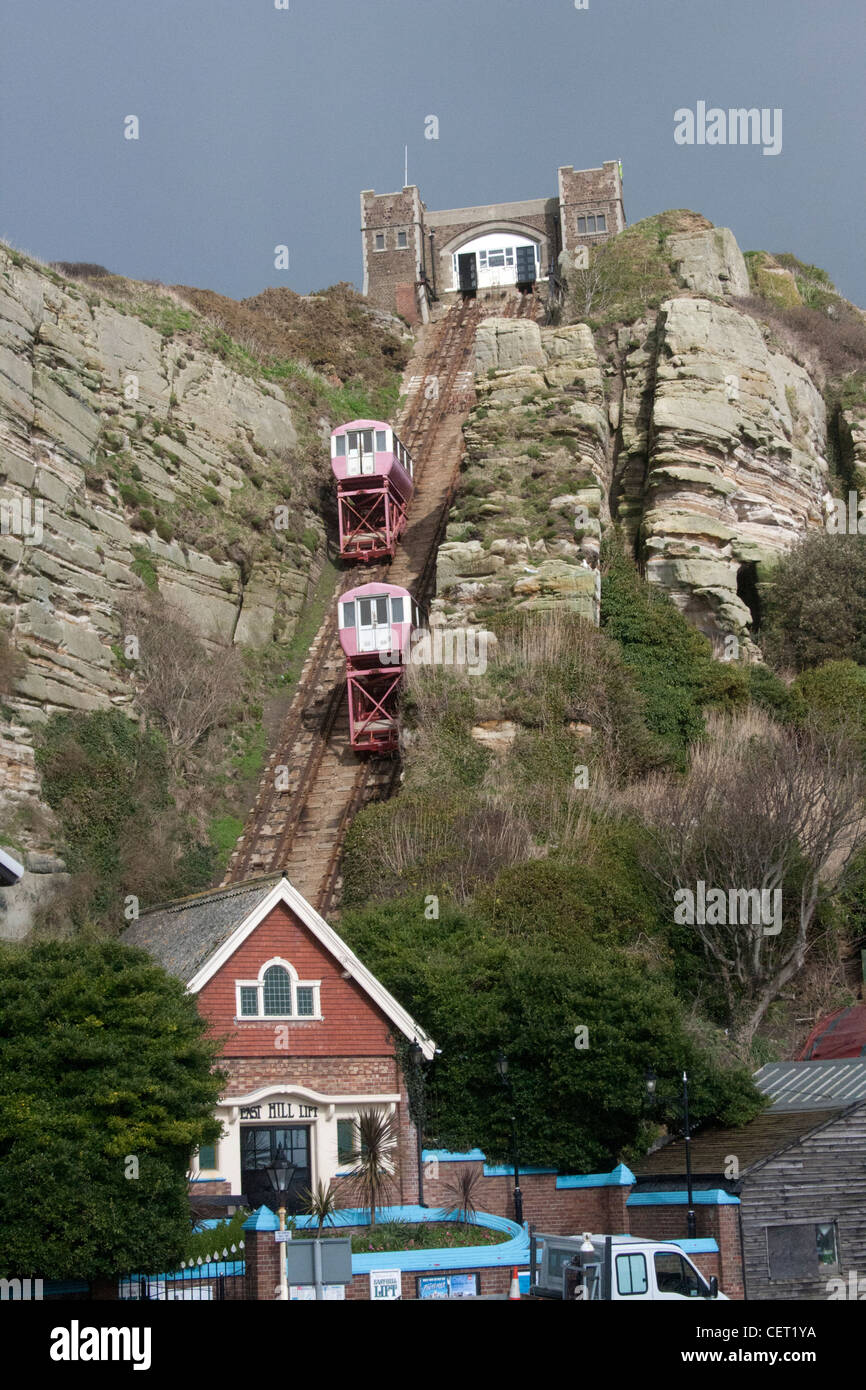 Hastings beach & seafront Stock Photo - Alamy